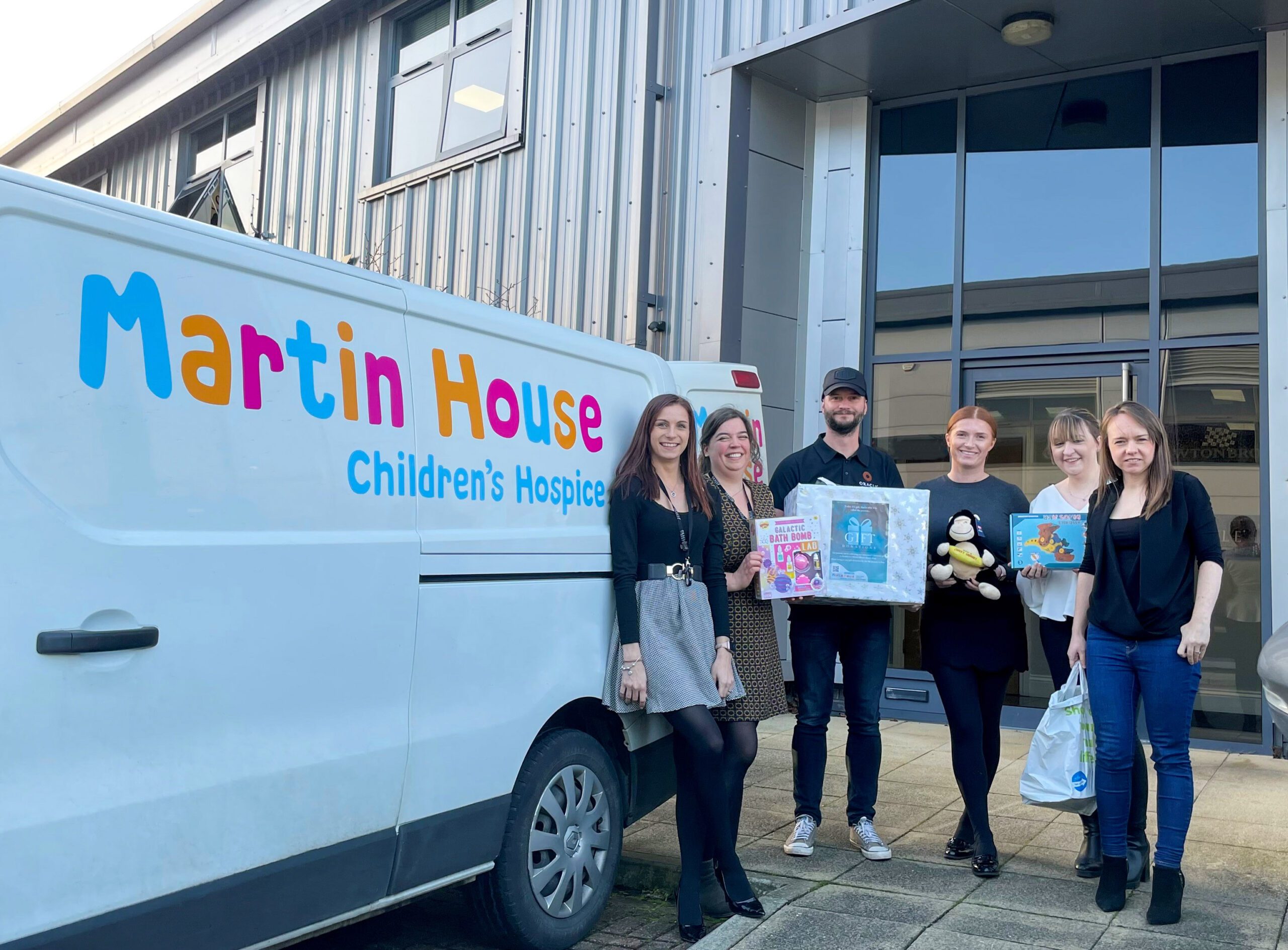 Oracle's Gift Donation for Martin House - Oracle Finance