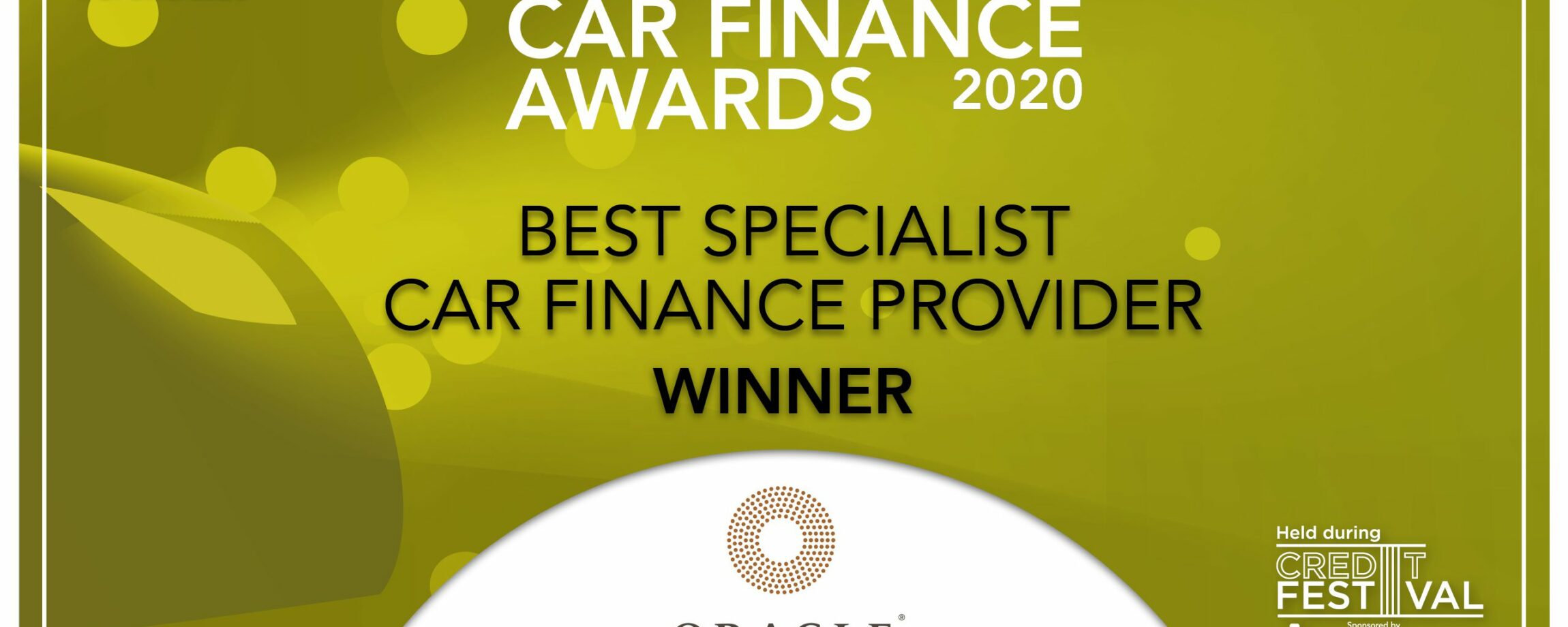 Oracle Finance named 'Best Specialist Car Finance Provider' - Oracle ...